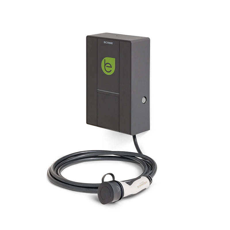 BE-W WALL BOX CABLE+SOCKET T2 22kW